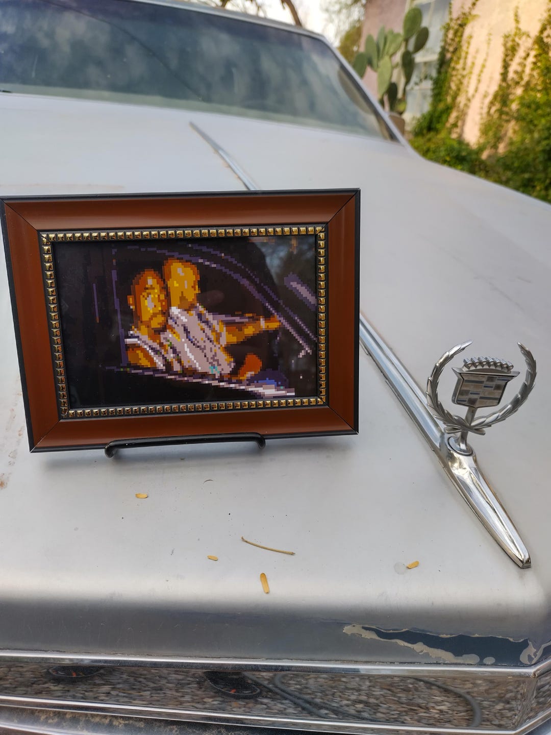 8 Bit 2pac and Suge Framed Mini Art Print Lo-fi Pixel Art by Neon Nicho ...