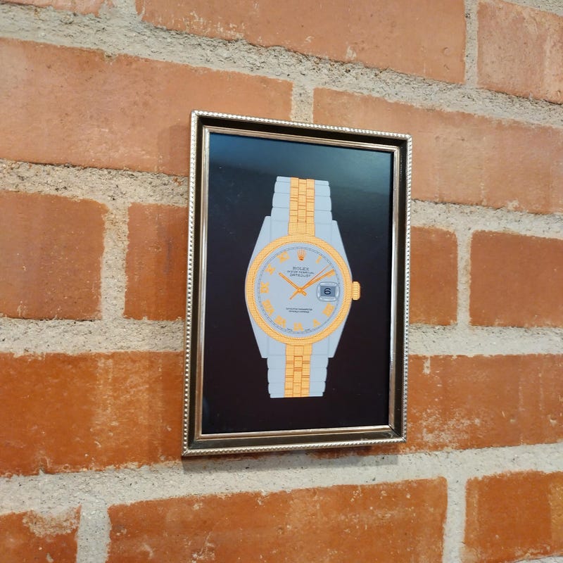 Rolex Wall Art - Etsy