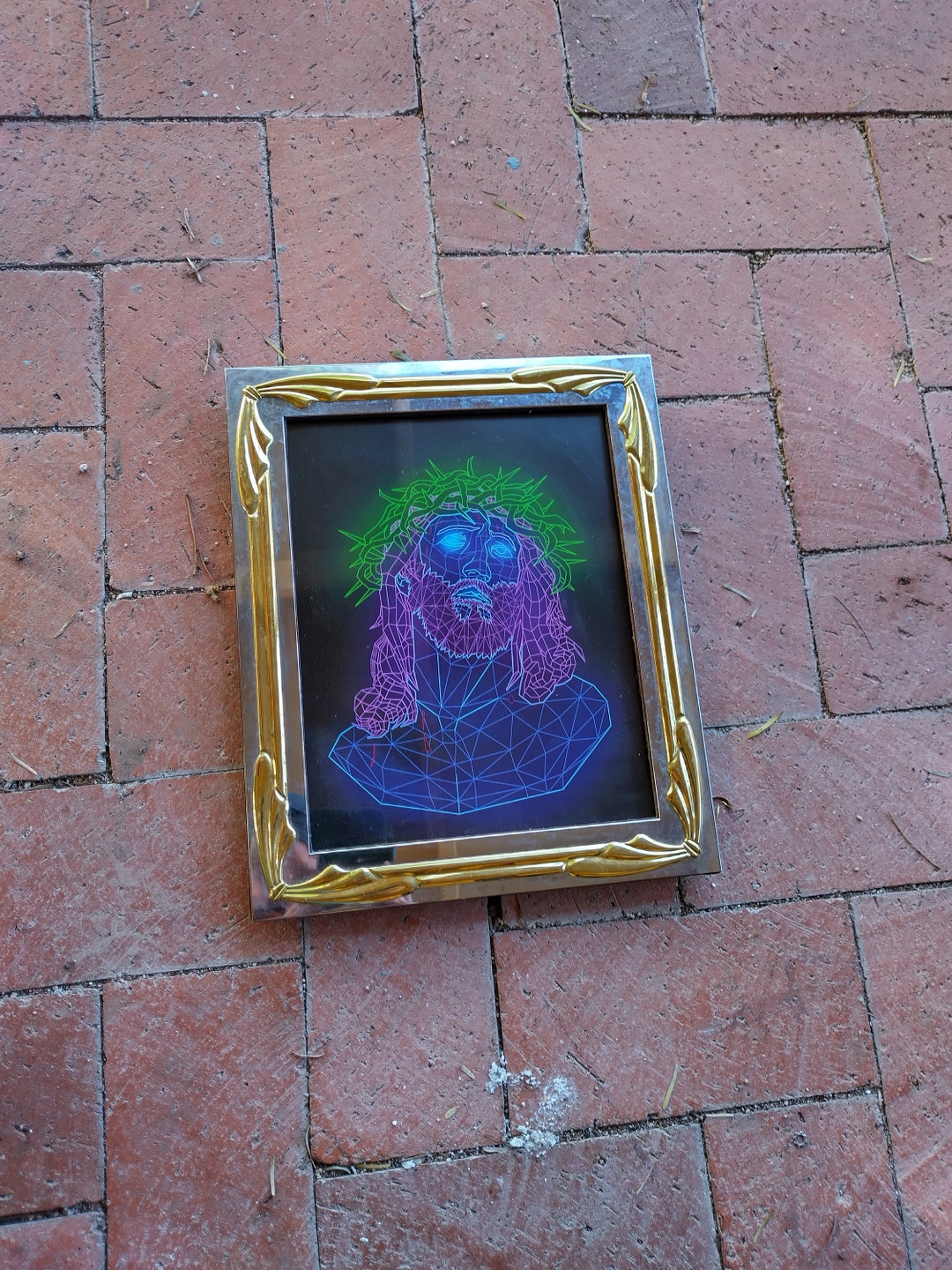 Neon Jesus - Etsy