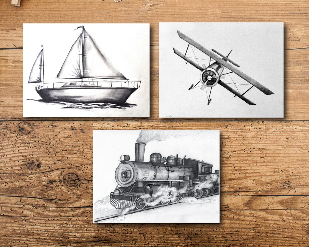 Transportation Nursery Art, Transportation Print, Transportation ...