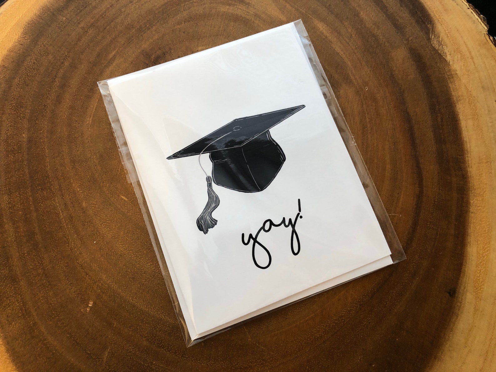 Graduation Card Unique Grad Card Simple Graduation Card | Etsy