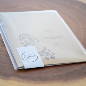 Step Dad Card, Card for Step Dad, Second Dad Card, Father in Law Card ...