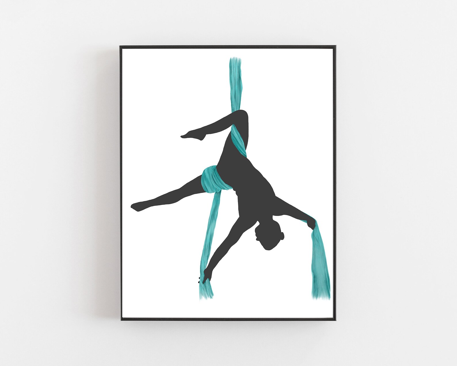 Aerial Silk Wall Art Personalized Aerial Silk Art Aerial - Etsy