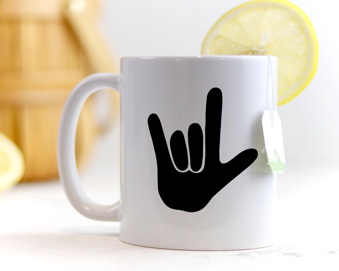 I Love You Sign Language Mug, I Love You Gift, Valentine Gift, 8th ...
