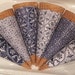 Ice Cream Cone Wrappers Navy Blue and White Summer Party Ice - Etsy