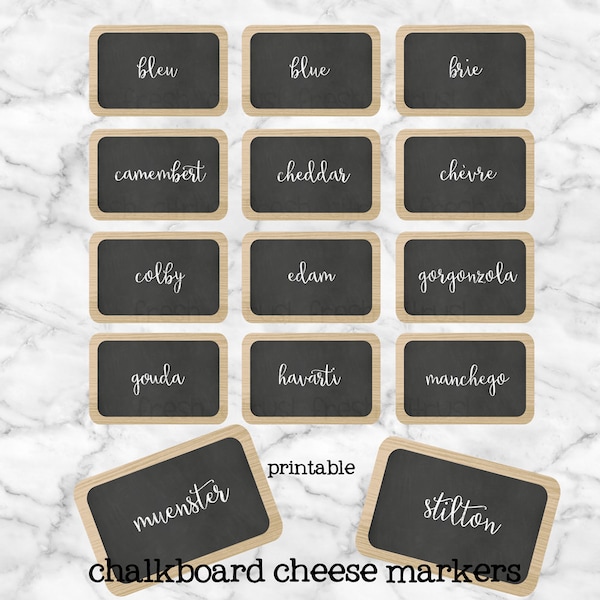 Cheese Markers - Etsy
