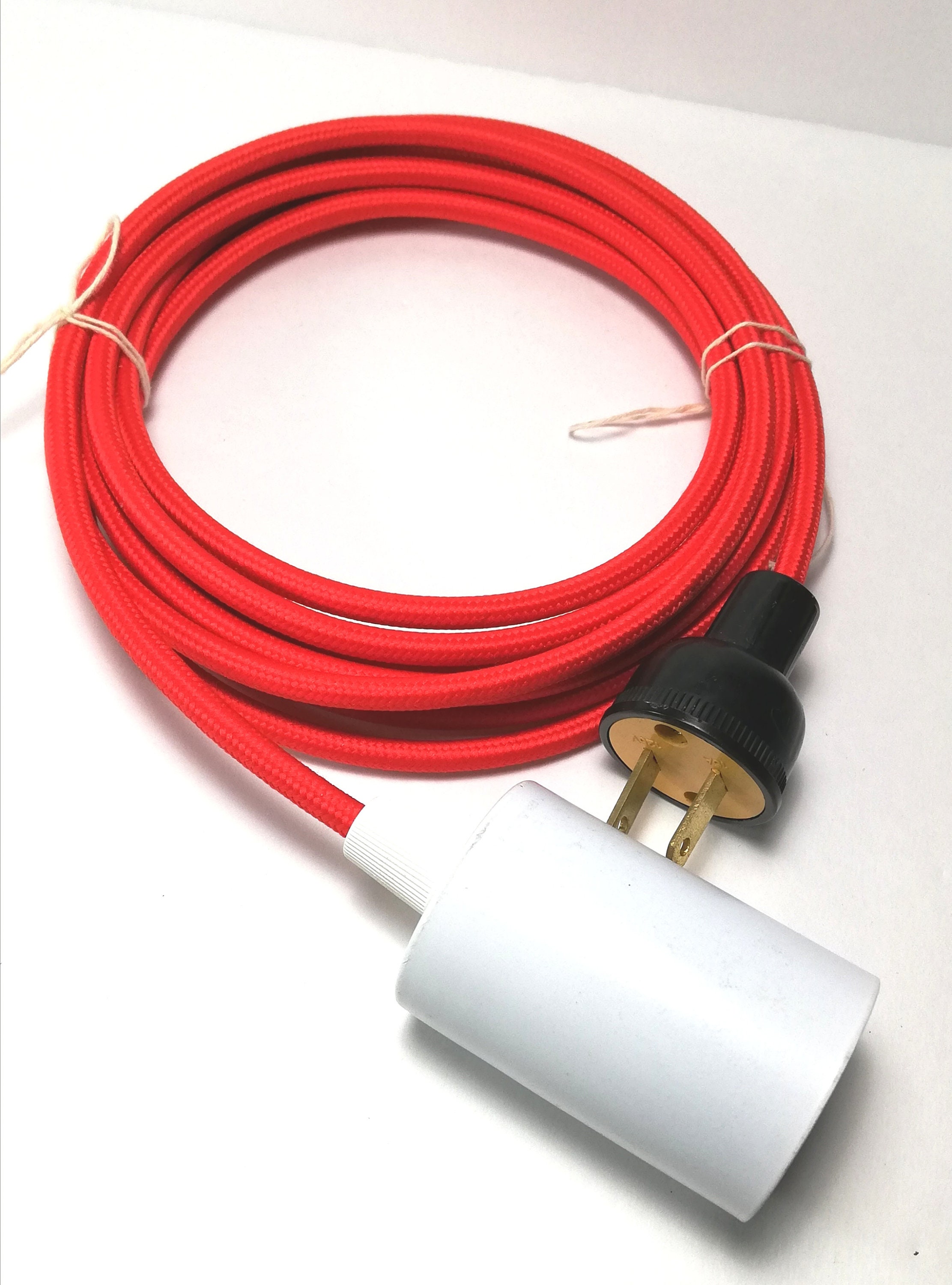 Conjunto de cable de luz colgante enchufable 12ft la bombilla no está ...