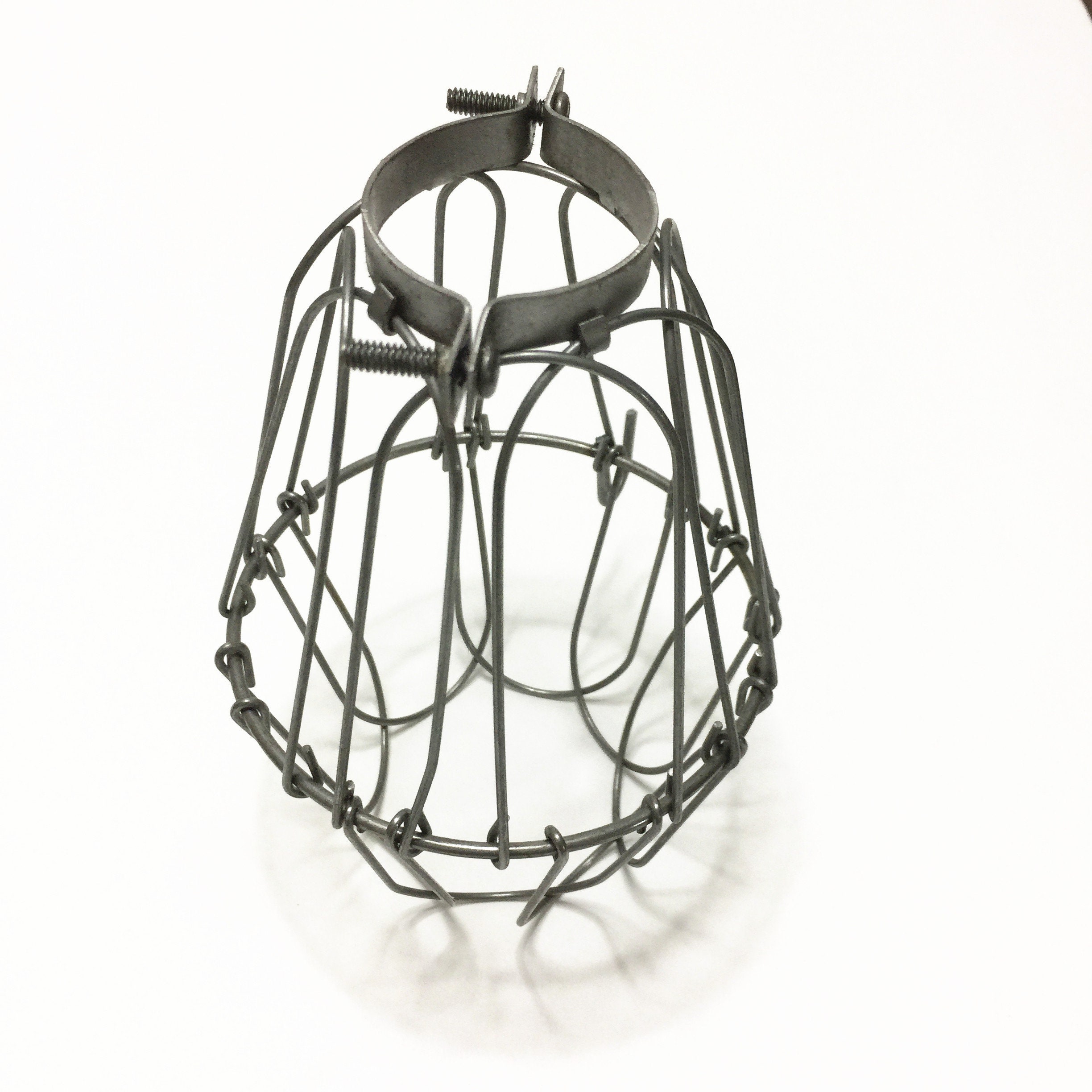 Light Bulb Cage; Brass Finish; 5-3/4" Height - Etsy