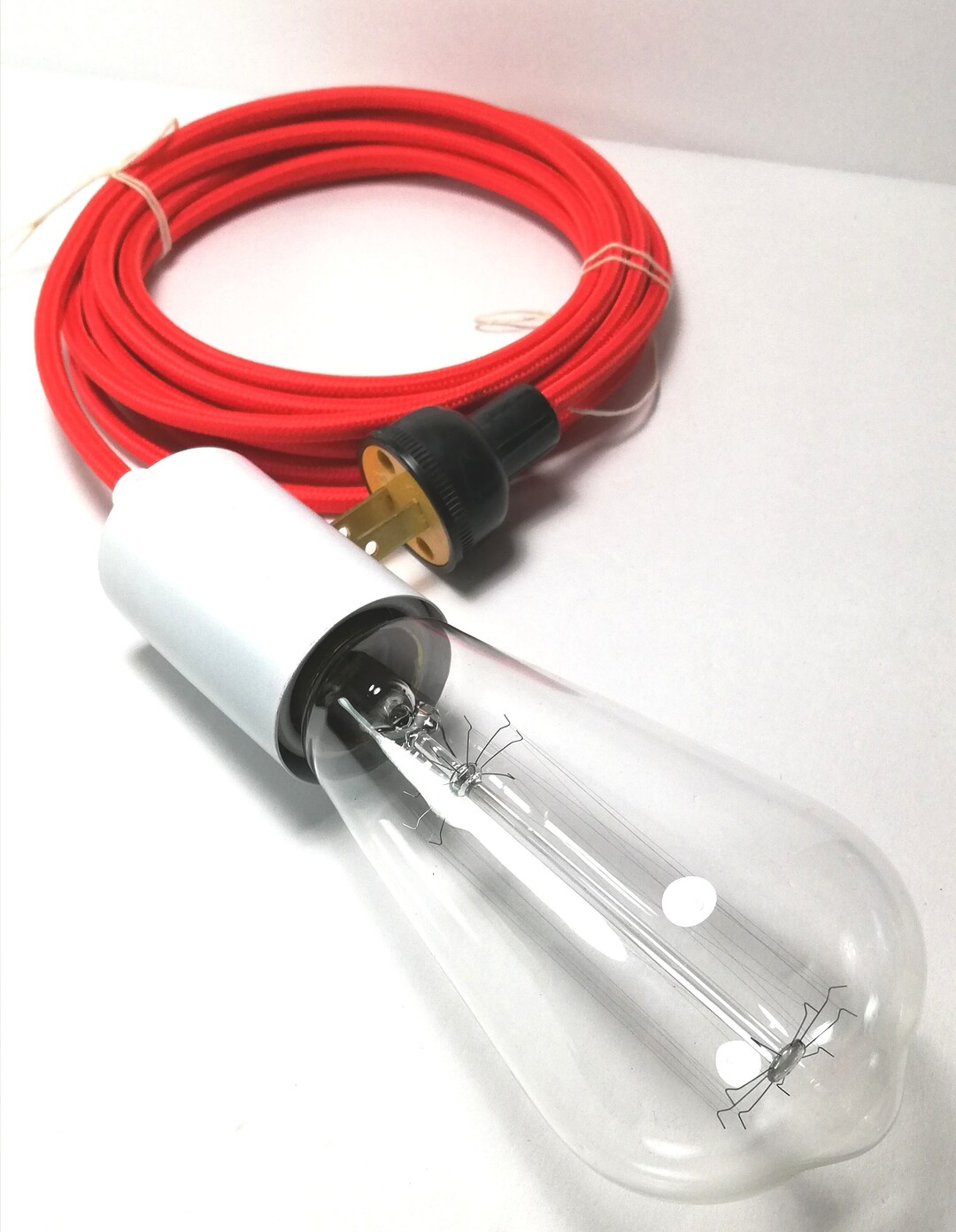 Plug-in Pendant Light Cord Set 12ft (bulb Not Include) - Etsy