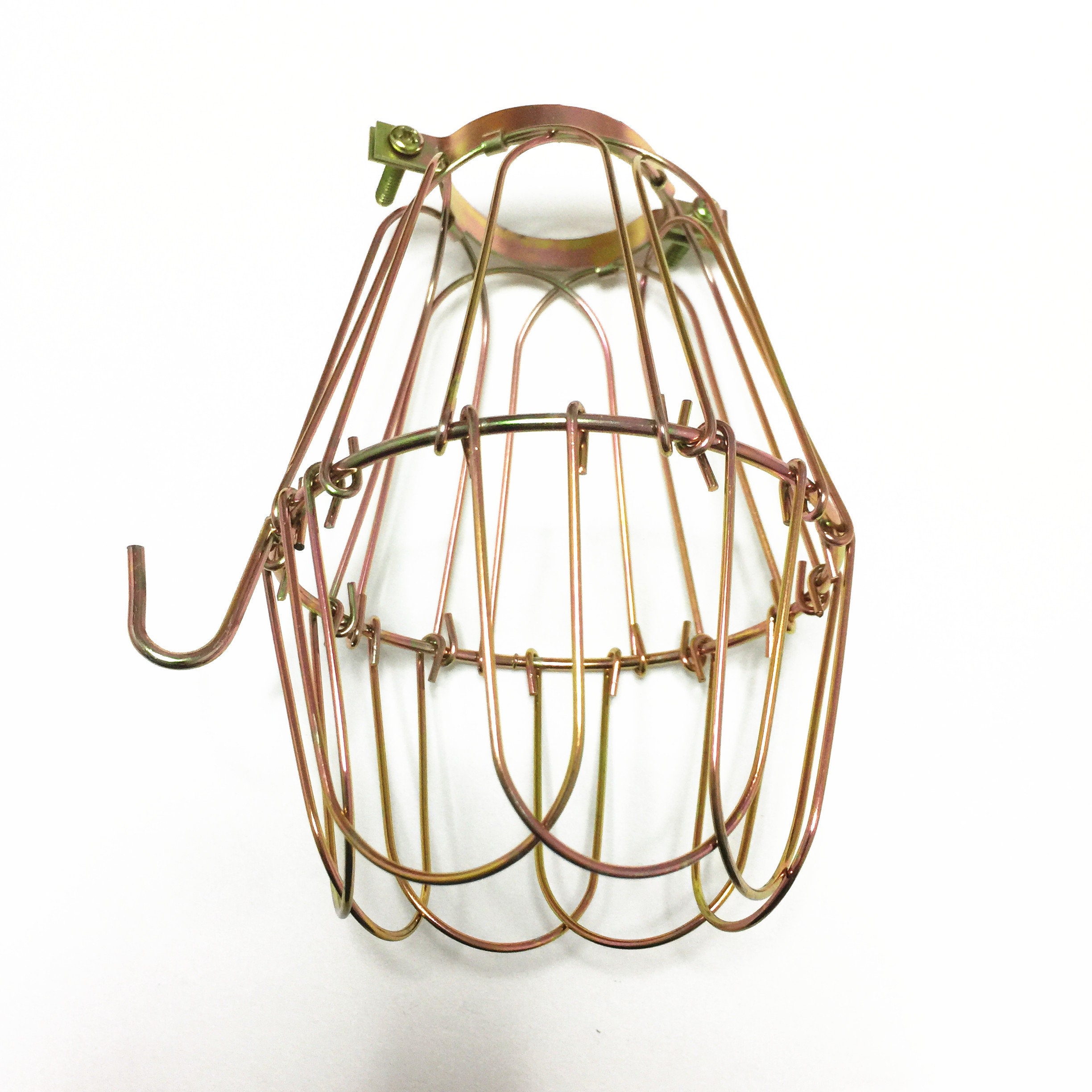 Light Bulb Cage Brass Finish 5-3/4 Height - Etsy