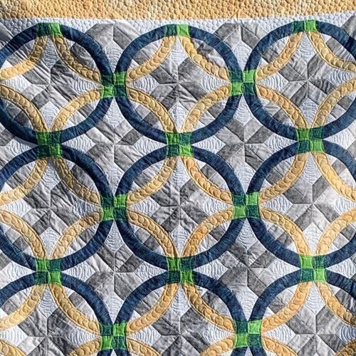 Paper Pieced Double Wedding Ring Pattern Digital - Etsy