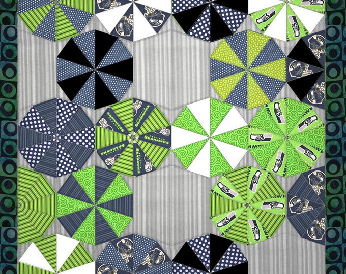 Paper Pieced Double Wedding Ring Pattern Digital - Etsy