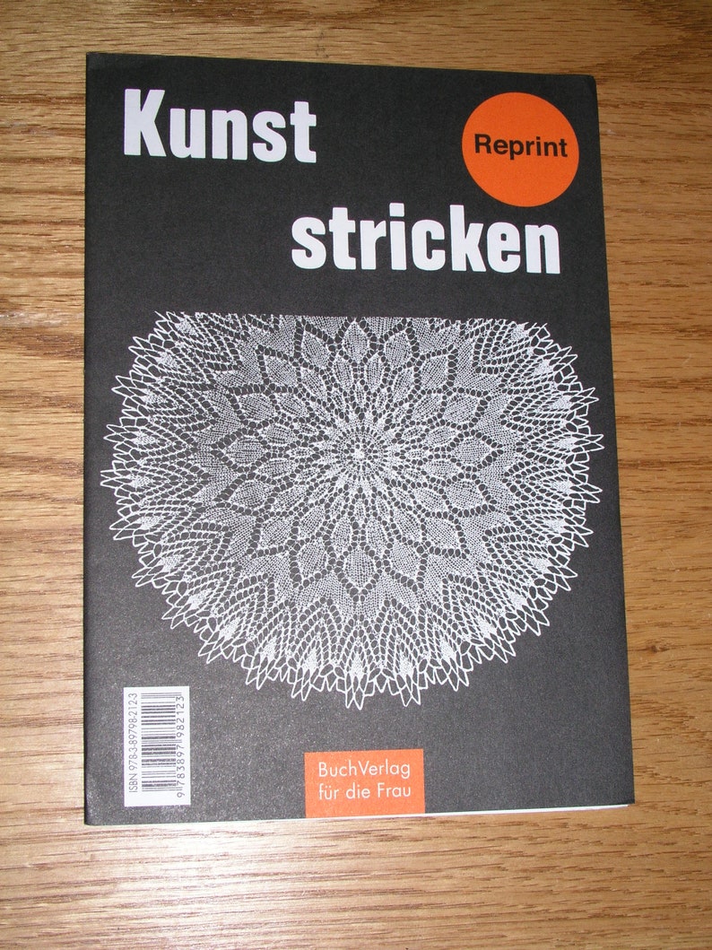 KUNST STRICKEN ~ Knitting Pattern ~ Lace Doily B ~ 2008 Reprint ~ All ...
