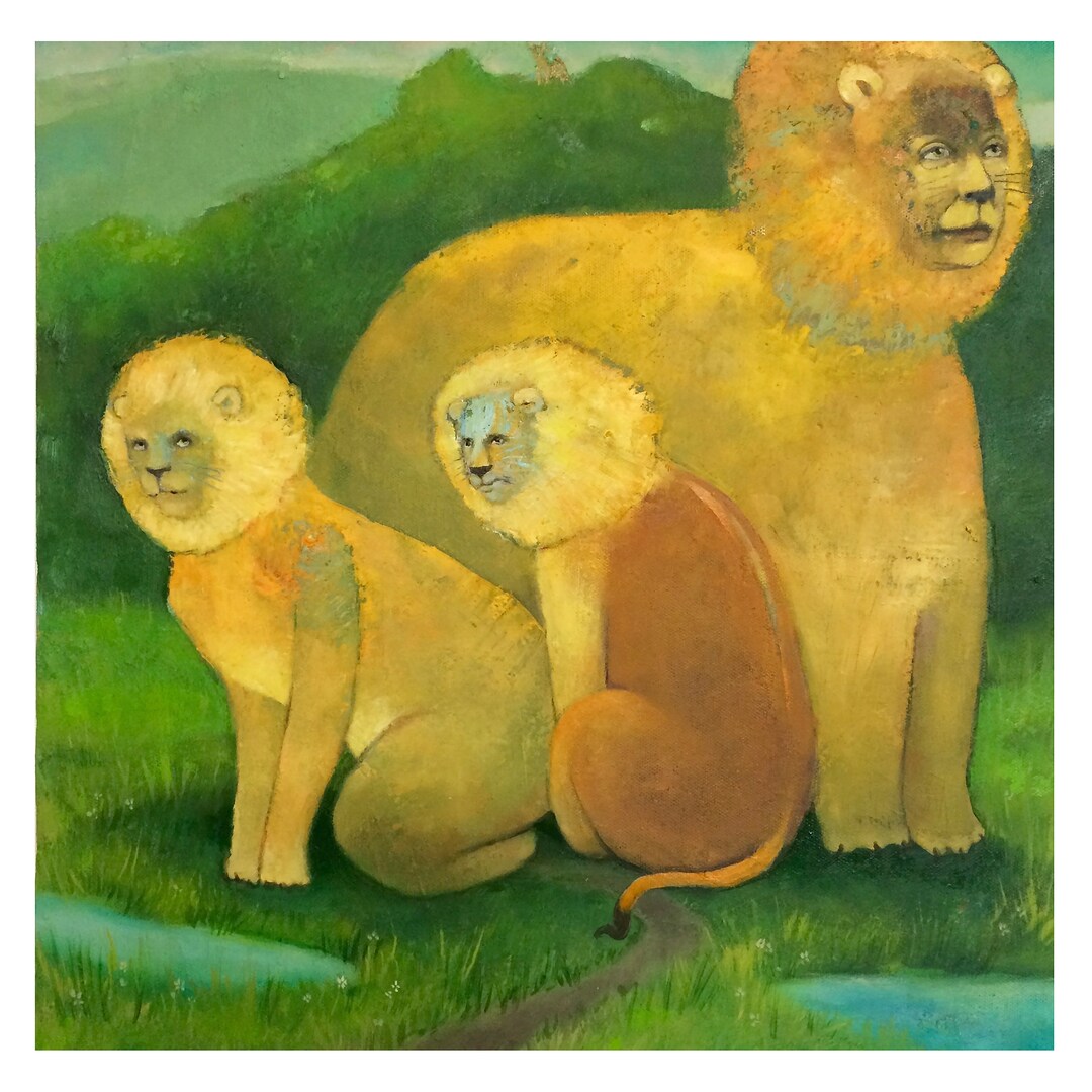 Whimsical Animal Art Print Signed Edition Giclee Surreal Art - Etsy