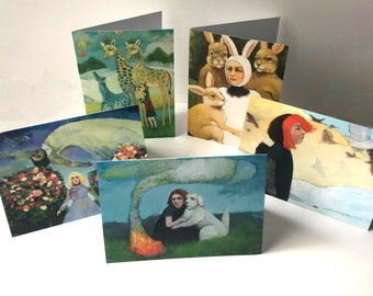 Artist Note Cards - Etsy
