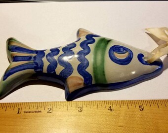 Pottery fish | Etsy