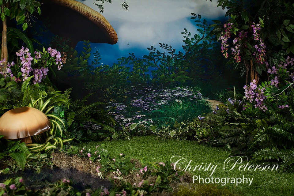 Enchanted Forest by Pond Studio Digital Background for - Etsy