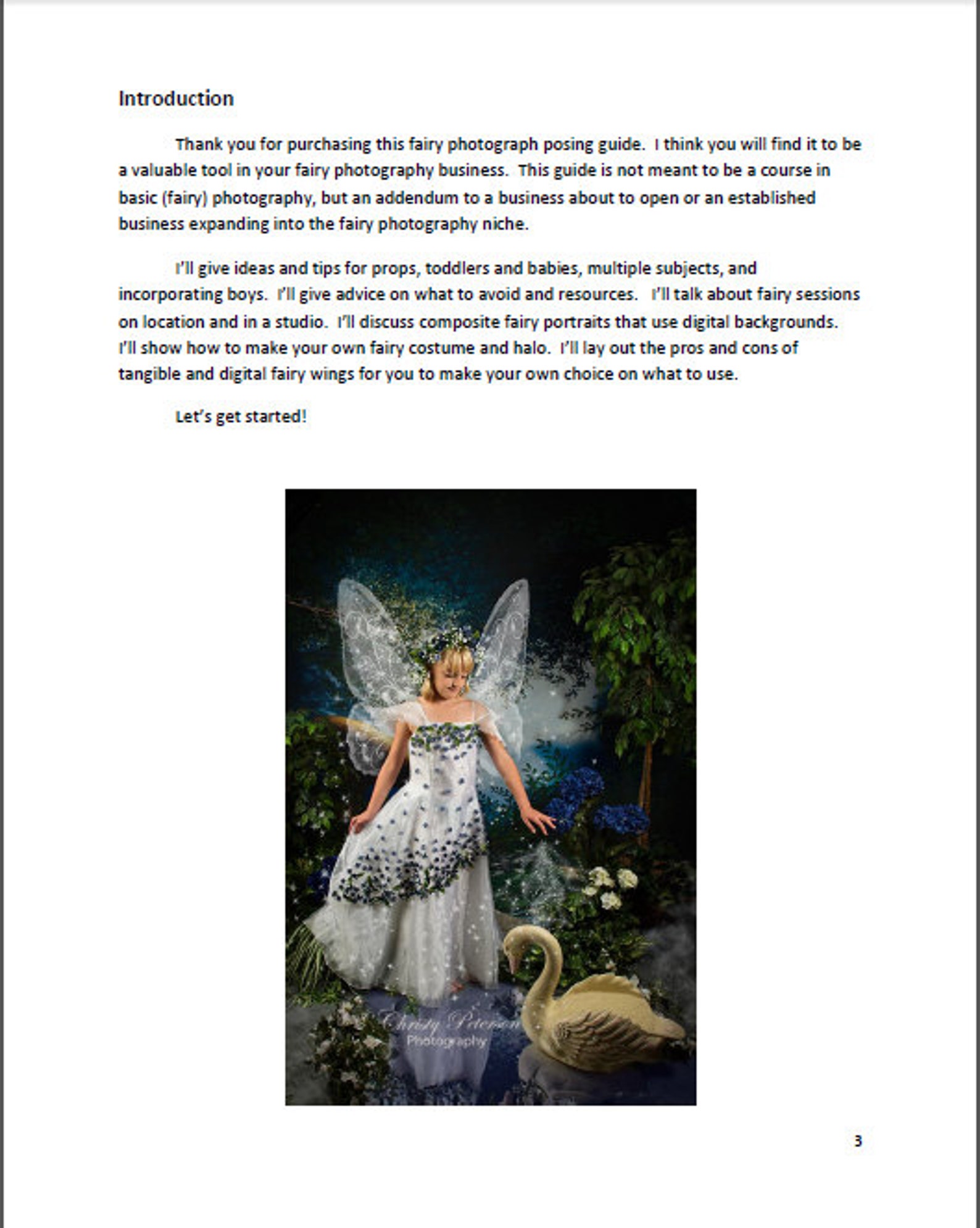 Fairy Posing Guide Filled With Tips and Instructions to Help | Etsy