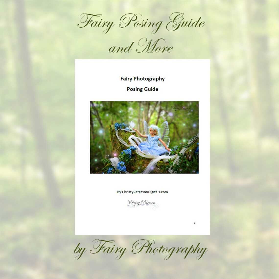 Fairy Posing Guide Filled With Tips and Instructions to Help | Etsy