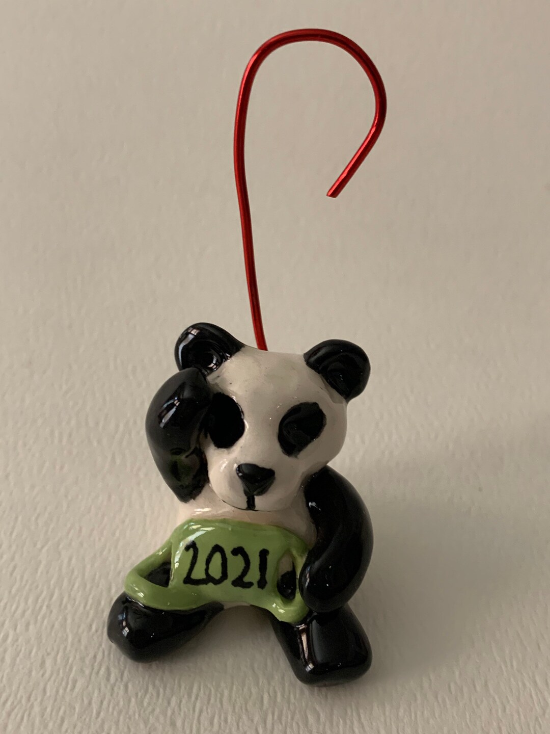 Panda-mic Ornament - Etsy