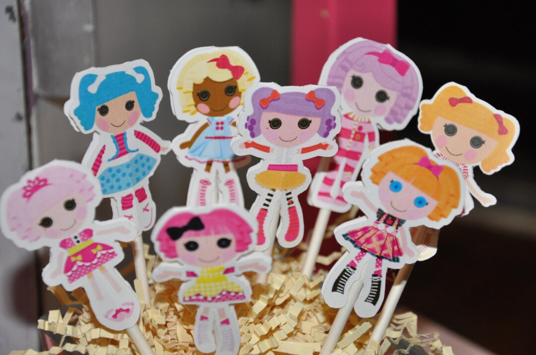 Lalaloopsy Cupcake Toppers Set of 12 - Etsy