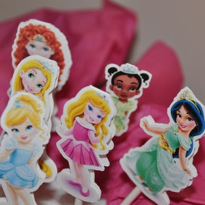 Disney Princess Toddler Baby Cupcake Toppers Cake Toppers Set of 12 - Etsy