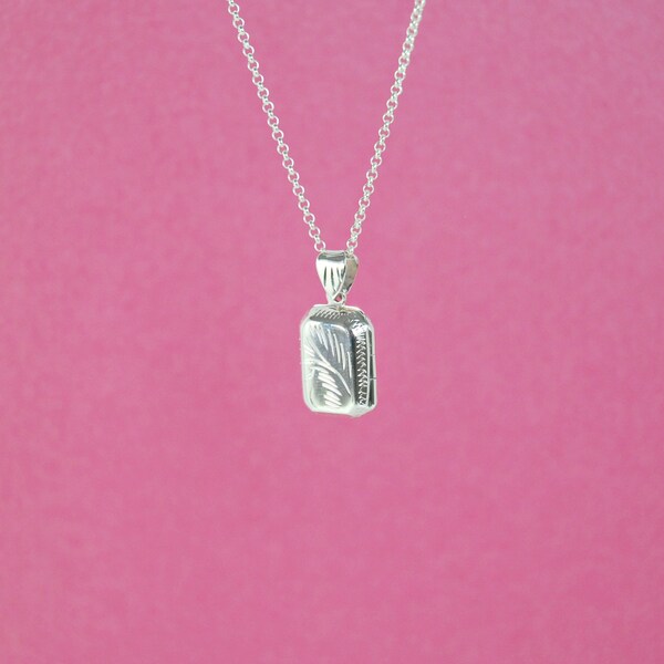 Square Locket - Etsy