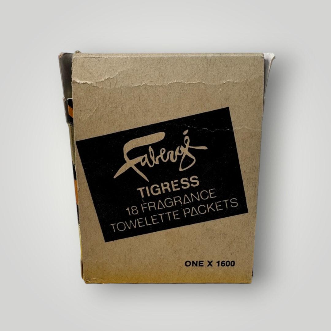 Vtg Perfume Faberge Tigress Fragrance Towlette Packet Sealed READ - Etsy