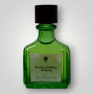 Vtg Perfume READ Rare Calycanthus Adam Eau De Cologne Miniature Bottle ...