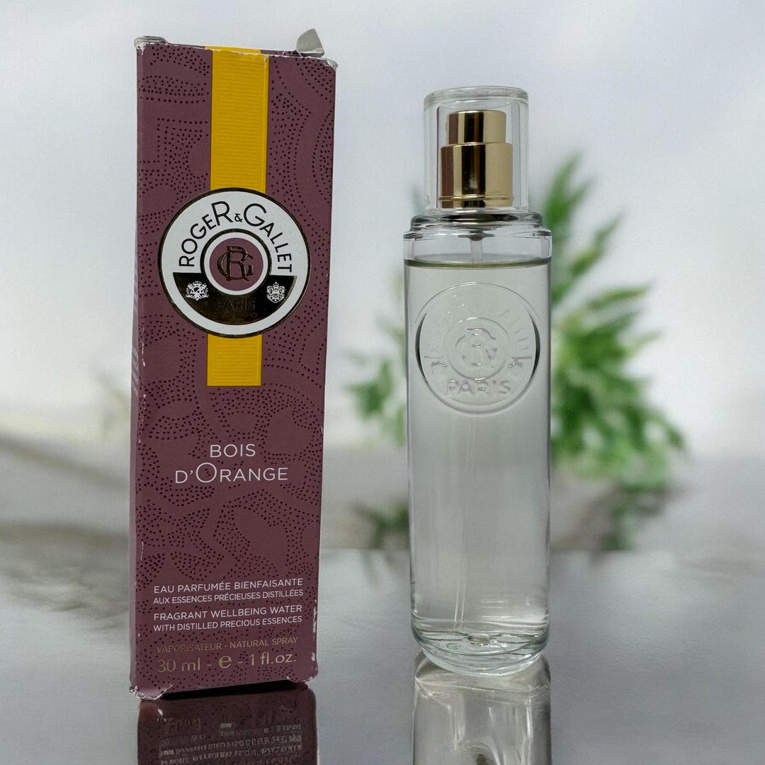 Vtg Perfume READ Roger & Gallet Bois D'orange Eau De Parfum 30ml 1oz ...