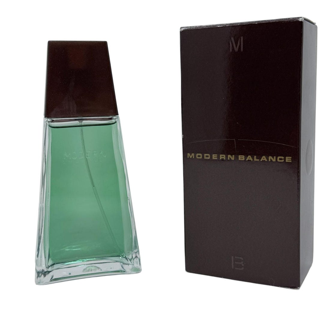 Vtg Perfume READ Modern Balance Avon Men's Cologne 3.4 Fl 100ml ...
