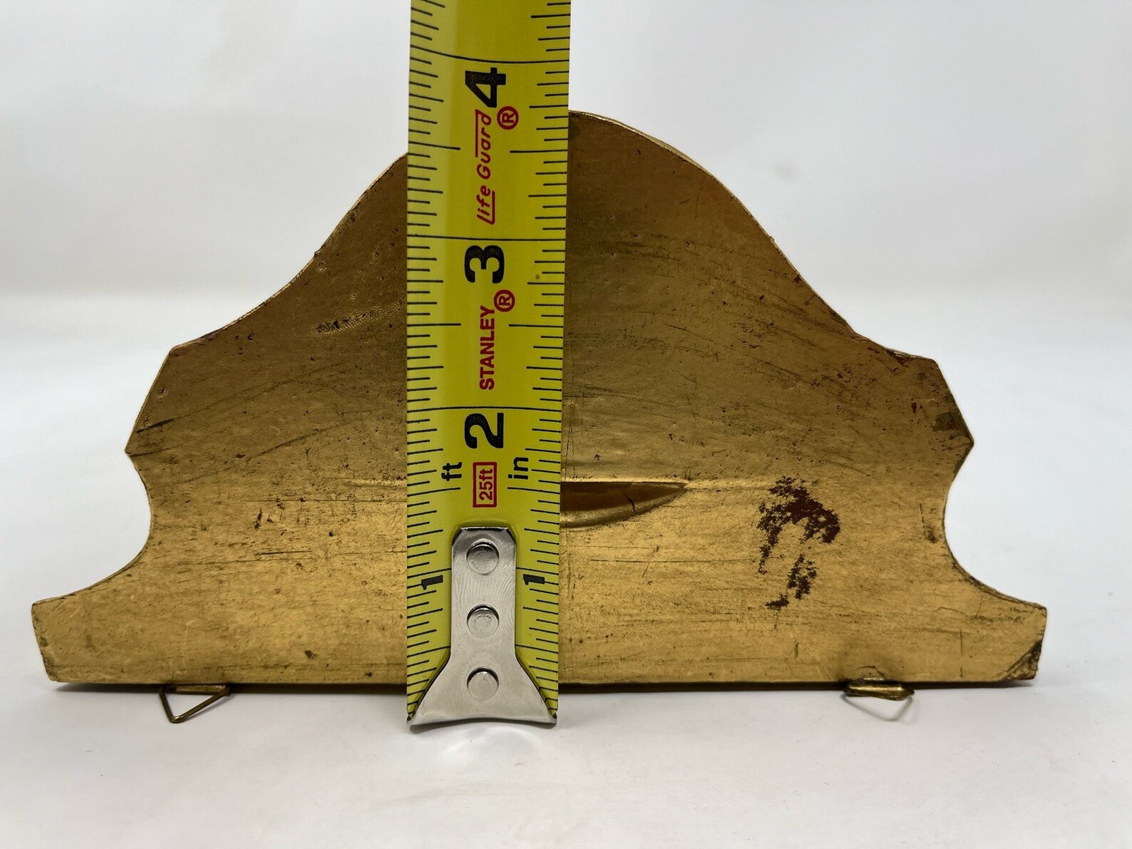 Hand Carved Small Wood Gold Leaf Floating Shelf Florentine 7.5 - Etsy