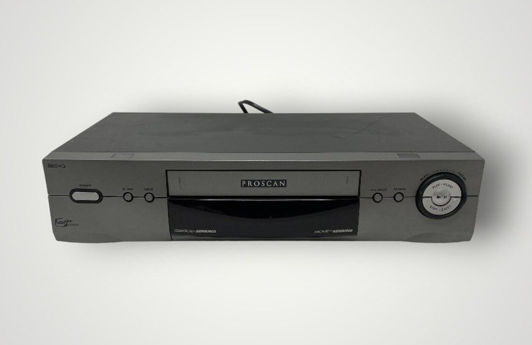 Vintage VCR VHS Player Proscan Psvr87 Discontinued - Etsy
