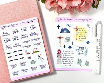 Catholic Planner Stickers - Etsy