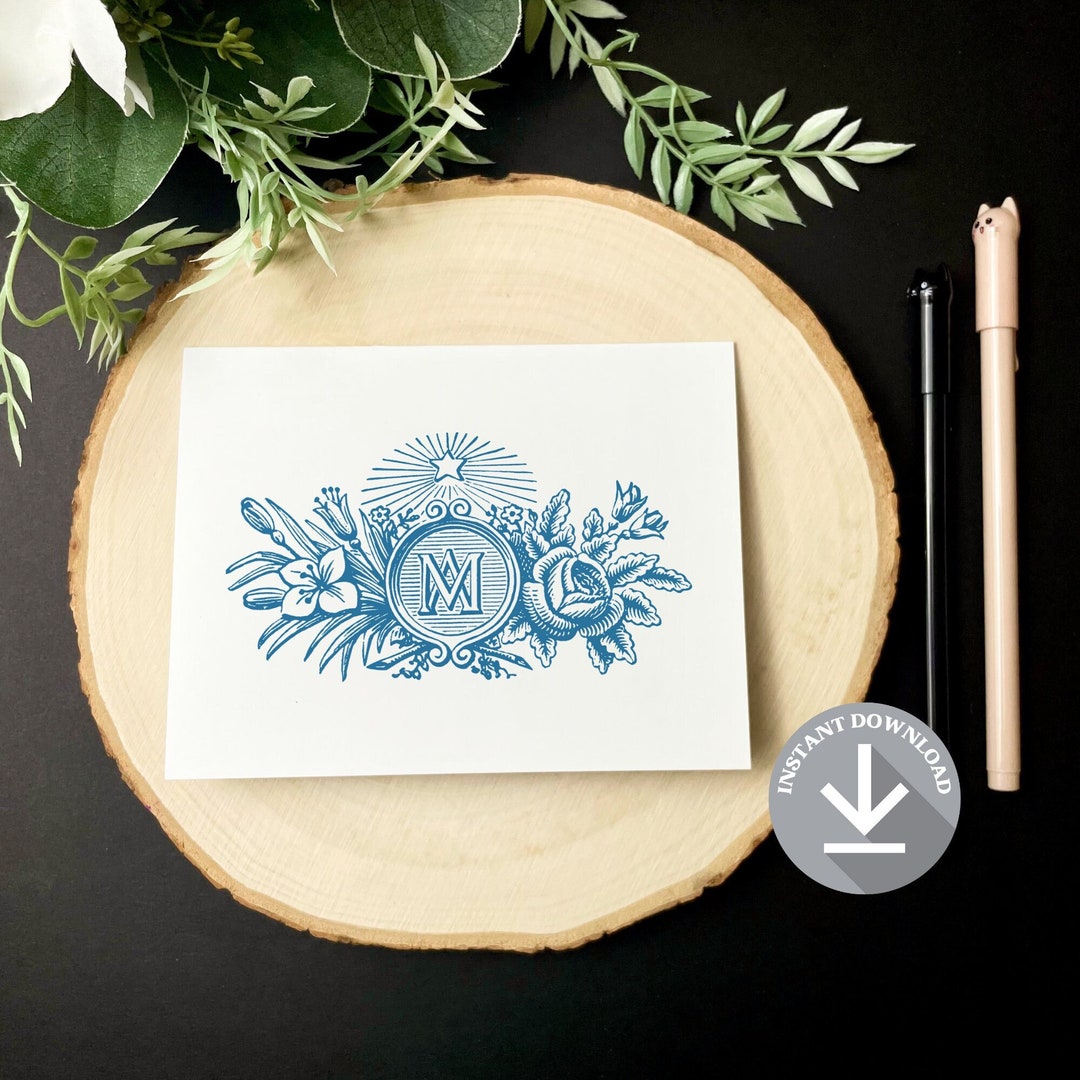 Vintage Marian Blank Greeting Card Catholic Greeting Card Marian ...