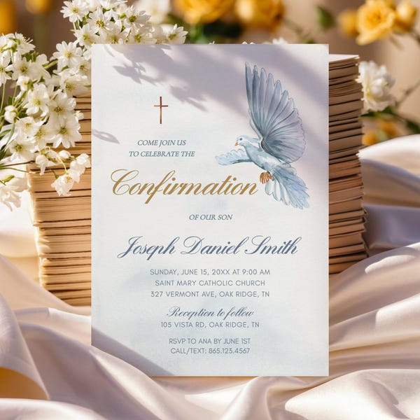 Confirmation Decorations - Etsy