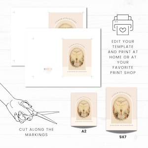 Vintage Catholic RCIA Editable Greeting Card - Catholic Greeting Card ...