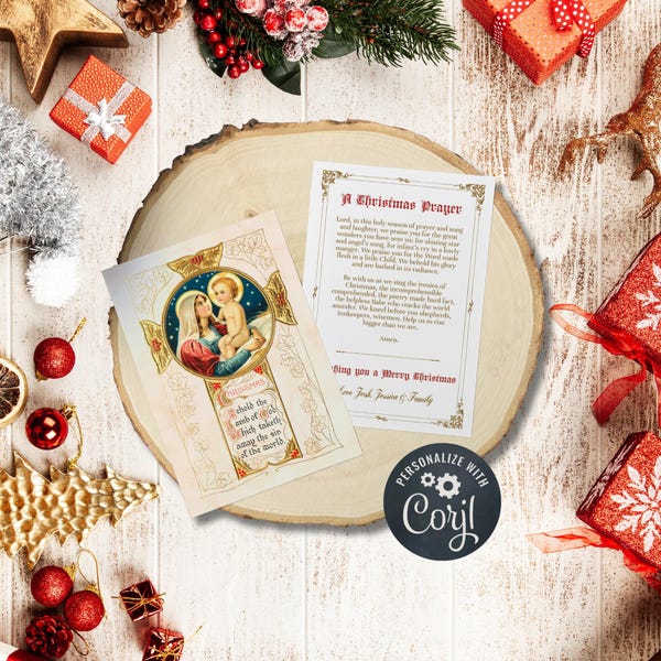 Catholic Prayer Cards - Etsy