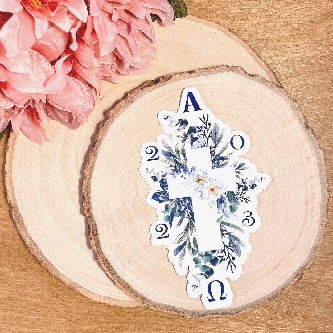 Easter Paschal Candle Vinyl Sticker Paschal Candle Decal - Etsy