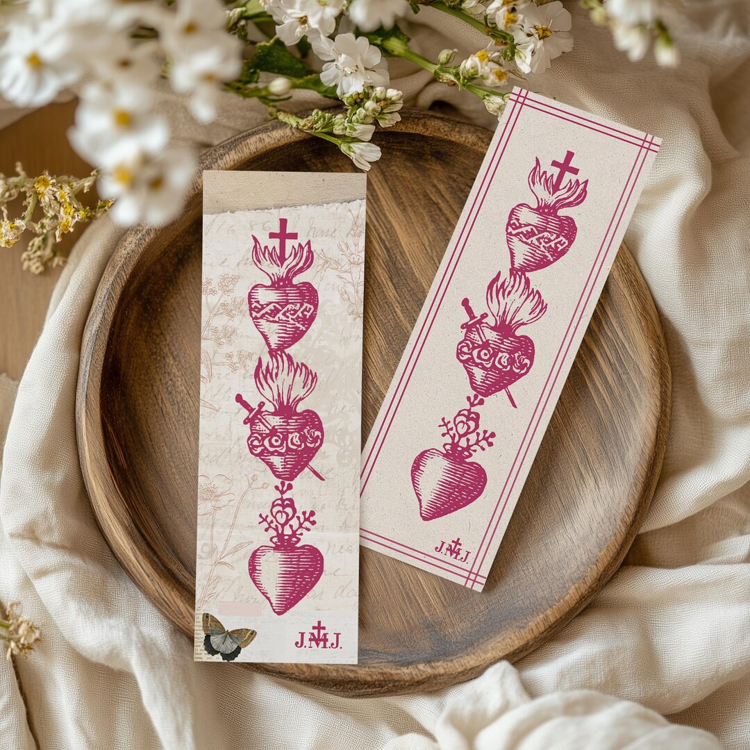 Catholic Bookmark Printable - Set of 3 Digital Downloads - Catholic ...