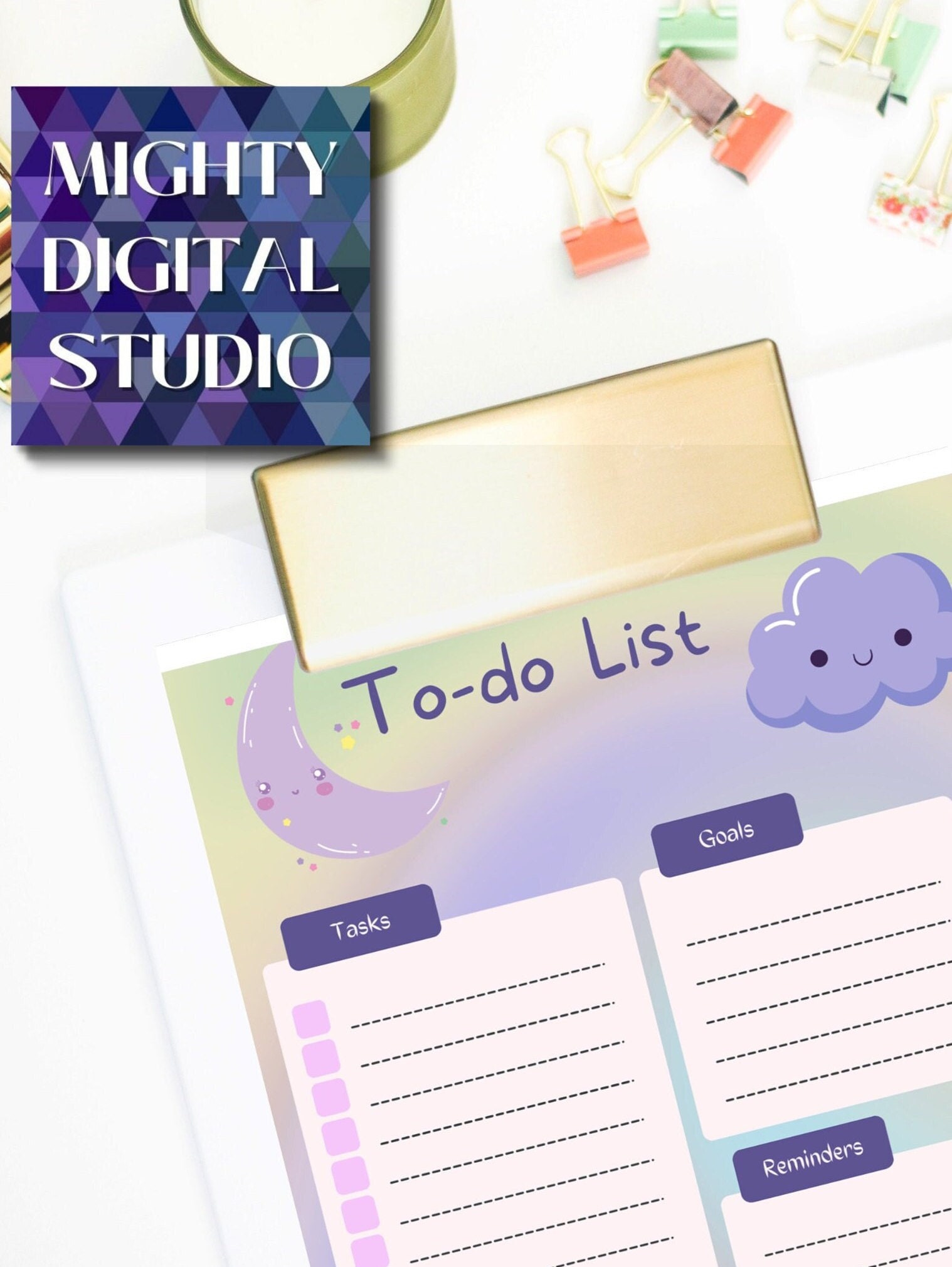 To Do List Template is a Printable, Fillable PDF for Tracking Tasks ...