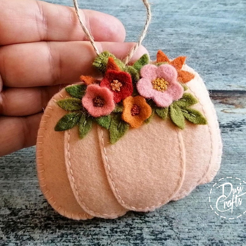 Fall Felt Flower - Etsy