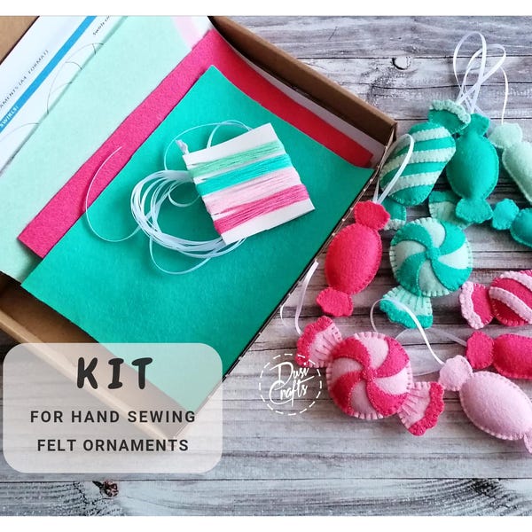 Felt Sewing Kit - Etsy