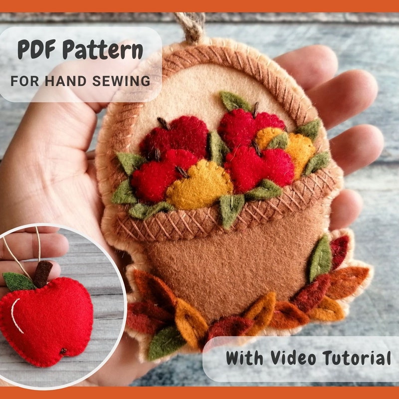 Felt Pdf Pattern - Etsy