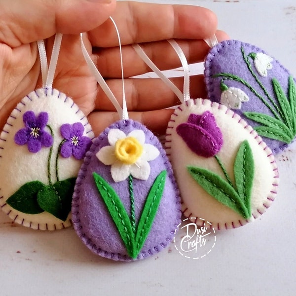 Felt Easter Ornaments - Etsy