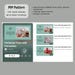 Pattern for Felt Christmas Tree With Poinsettias Ornament PDF Hand ...