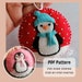 Penguin, Polar Bear, Snowman Christmas Ornament PDF Tutorial & Pattern ...