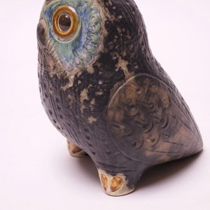 Lladro Enameled Stoneware Owl Figurine - Etsy