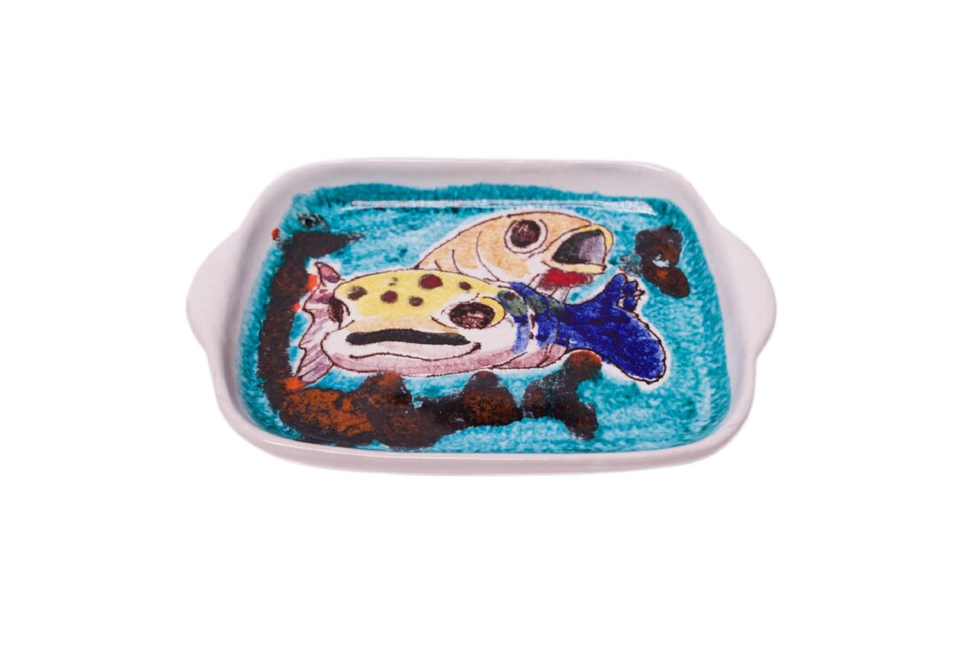 Mid-century Italian Modern Ceramic "fish" Tray - Etsy