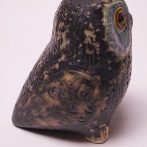 Lladro Enameled Stoneware Owl Figurine - Etsy